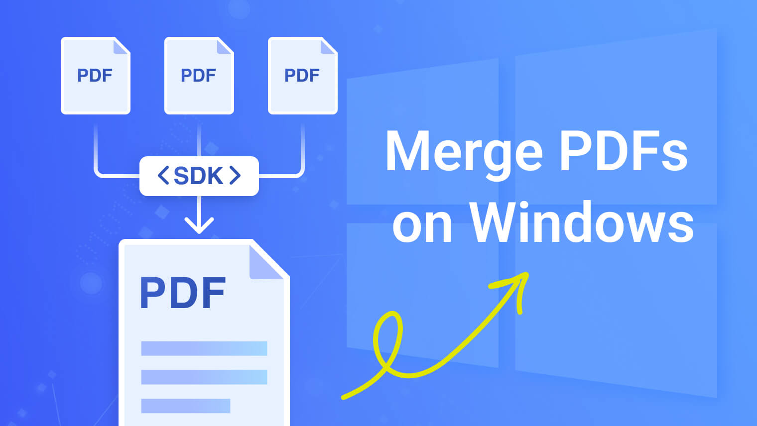 How To Merge Two Or More PDFs On Windows ComPDFKit